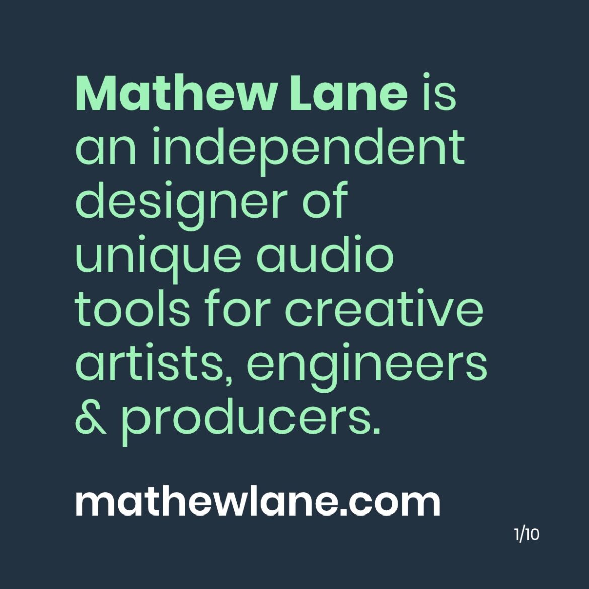 About – Mathew Lane